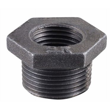 B&K 1/2 In. x 1/4 In. Hexagon Black Iron Bushing 521-931HC - Walmart.com