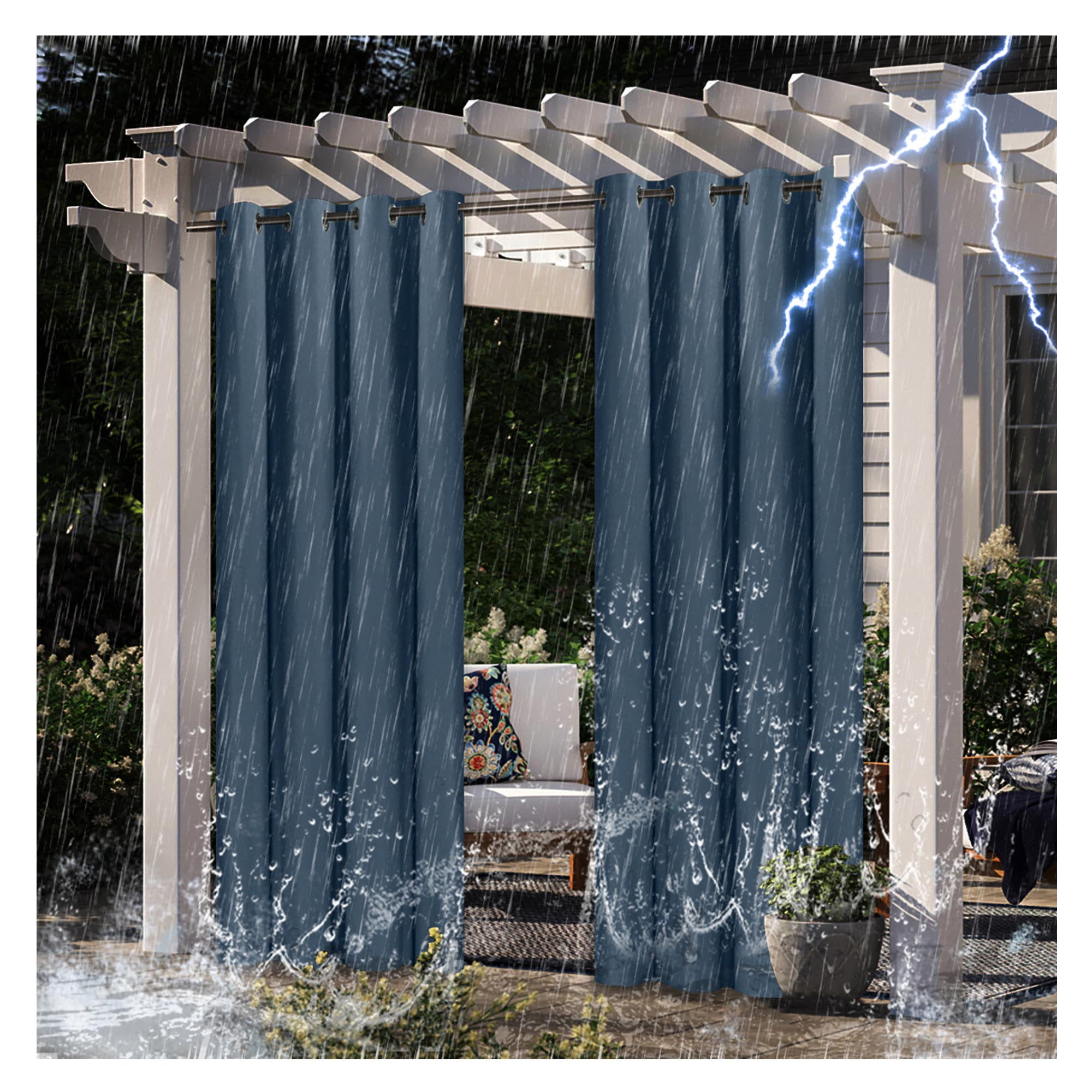 Click here for Cocomy Outdoor Curtain - Garden Decor Porch Curtai... prices