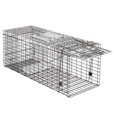 Little Giant LT1 18 Inch Reinforced Live Animal Trap with Single Door ...