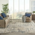 Nourison Concerto 10'x14' Beige/Grey Non-Shedding, Easy-Cleaning Area ...