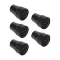 NFTIGB 5 Pack Heavy Duty Rubber Crutch Tips 7/8 Inch (22mm) Replacement ...