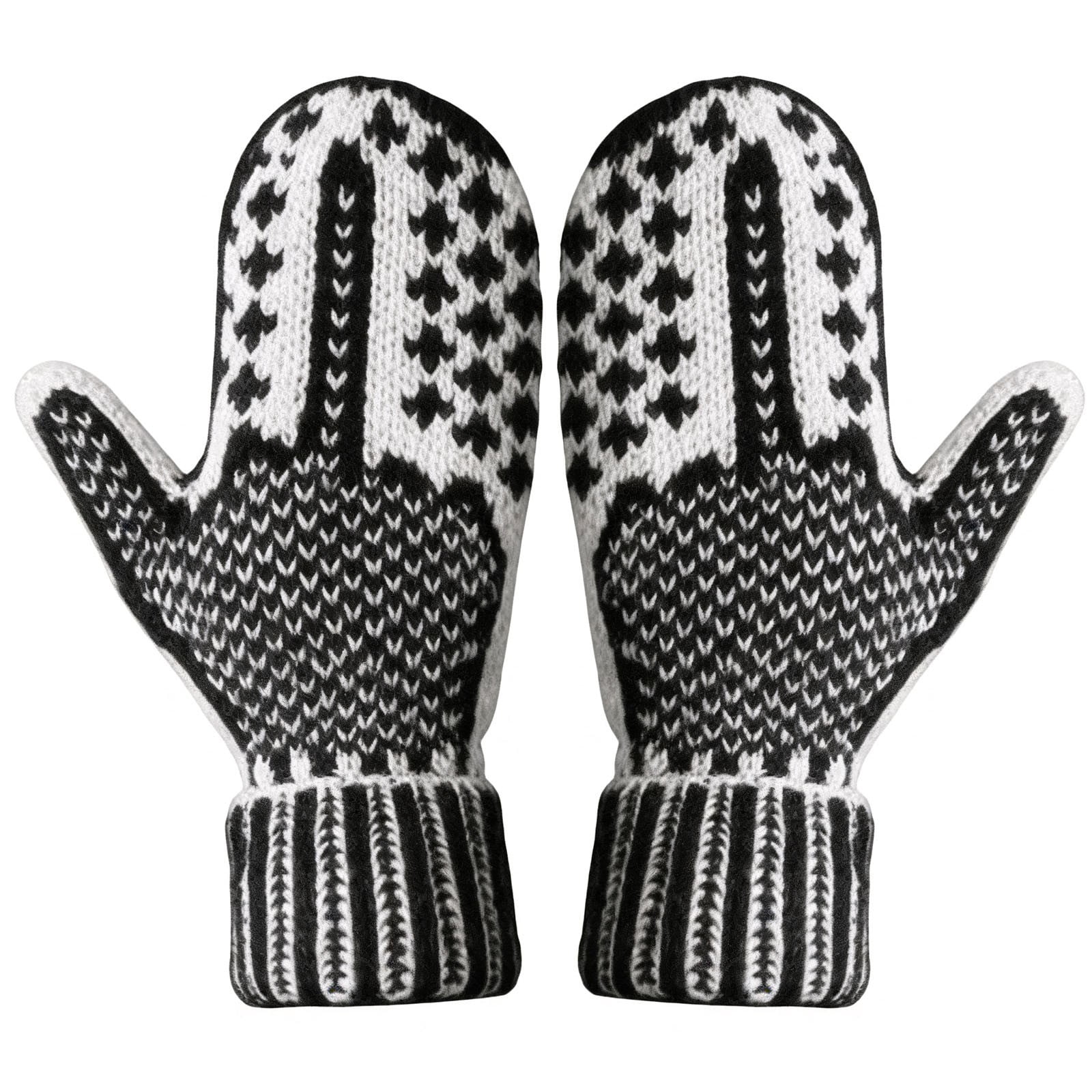 Click here for Hearthweave The Naughty List Mittens Cozy Knit Wit... prices