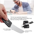 5Pcs Disassembler Pry Tools Ultra-Thin Separate Screen Curved Spudger ...