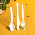 ECO SOUL 150pcs Assorted Plant-Based Cutlery Set - Walmart.com