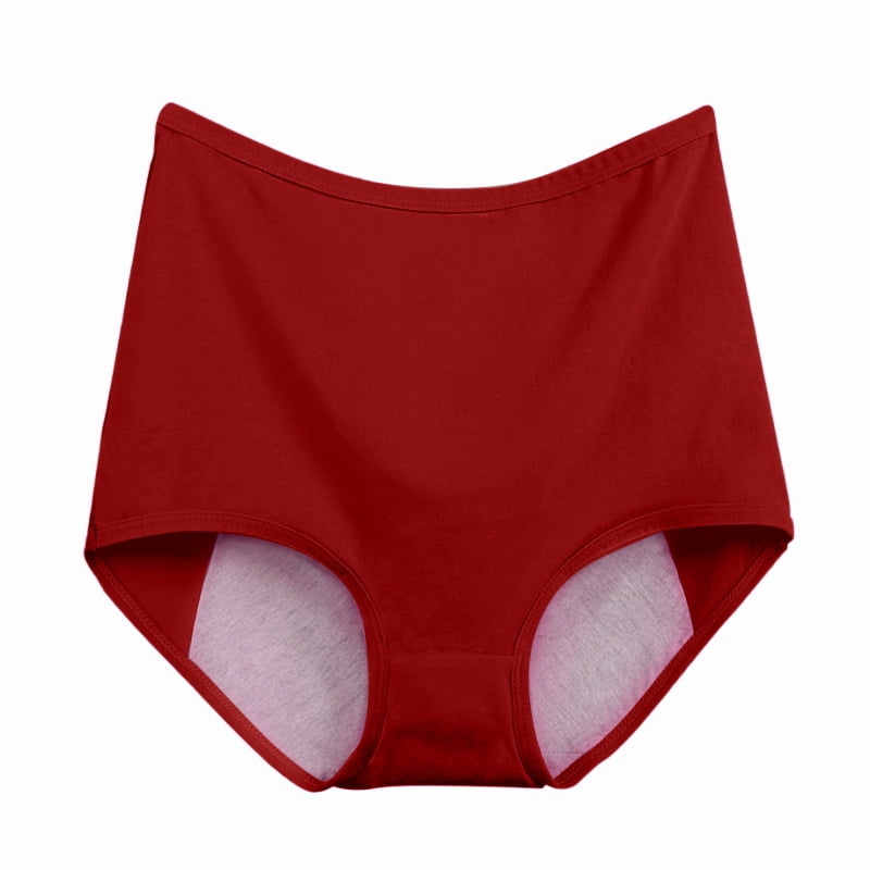 Funcee Womens Plus Size Menstrual Period Leak Proof Panties Cotton