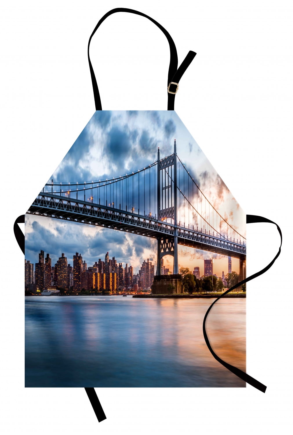 New York City Apron Kennedy Triboro Bridge in Queens New York Manhattan ...