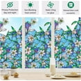 Yanluna Privacy Window Film Stained Glass Window Film Non-Adhesive ...