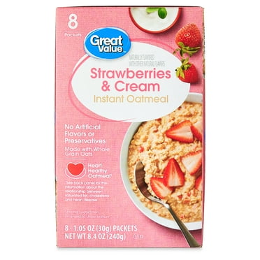 Great Value Original Instant Oatmeal, 0.98 oz, 12 Count - Walmart.com