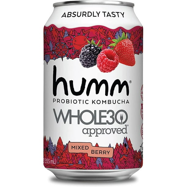 Probiotic Kombucha Milk - High Protein Drink Mix, Milk Chocolate, 12 ...