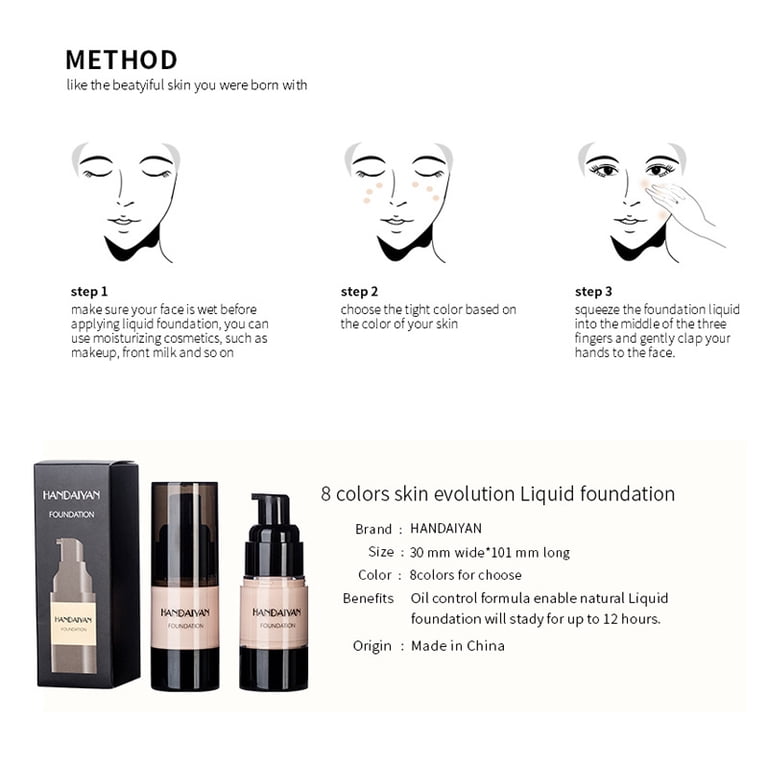 How To Apply Liquid Foundation Step By Step