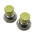 Rebaydo 2pcs P45T 6V LED Headlight Bulb 60 SMD Dual Filament Bi-Polar ...