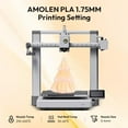 Translucent PLA Filament 1.75mm, Transparent 3D Printer Filament ...