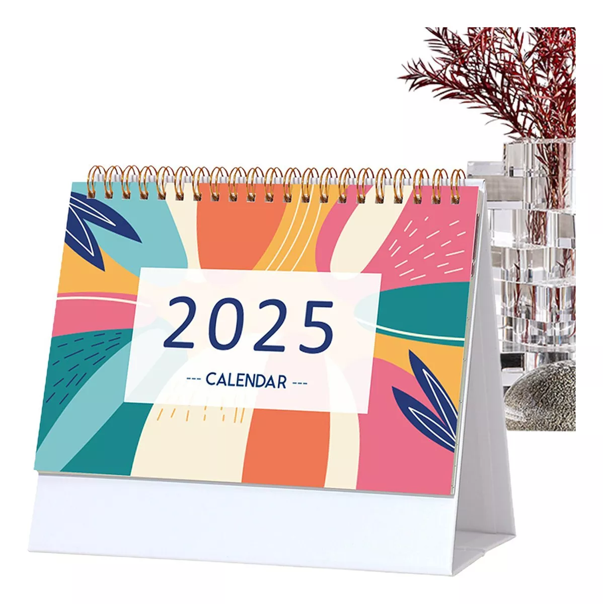 Calendario De Escritorio 2025 Calendario De Escritorio Mensu | Walmart ...