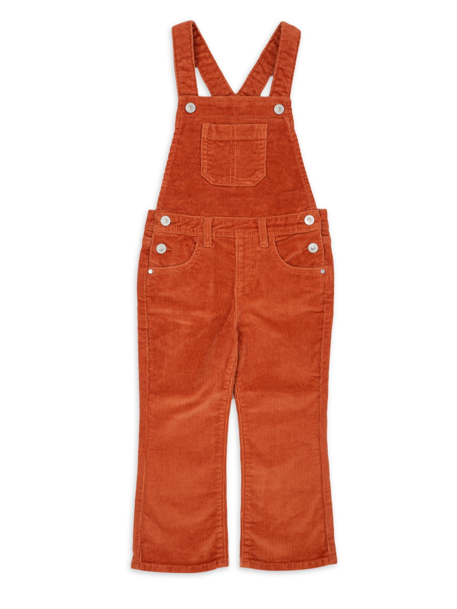 Wonder Nation Baby and Toddler Girl Overalls, 12 Months-5T - Walmart.com