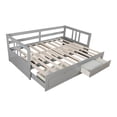 Furniture of America Piat Transitional Pine Wood Storage Daybed, Twin ...