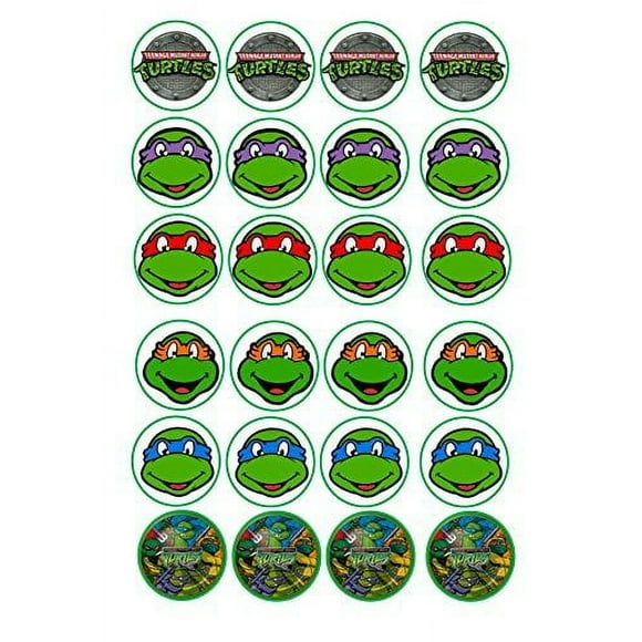 Ninja Turtle Cake Toppers