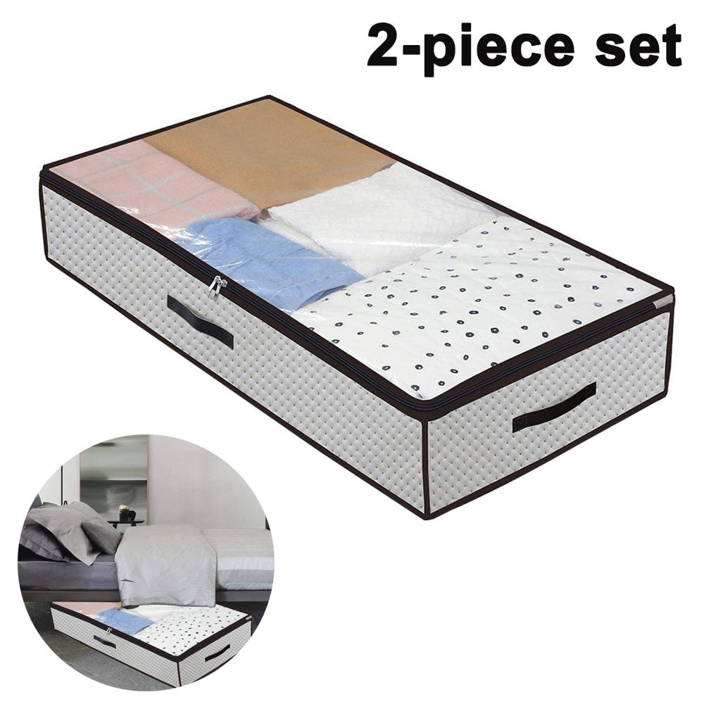 Click here for Mikewe 2 Pack Under Bed Storage Bags Containers  L... prices
