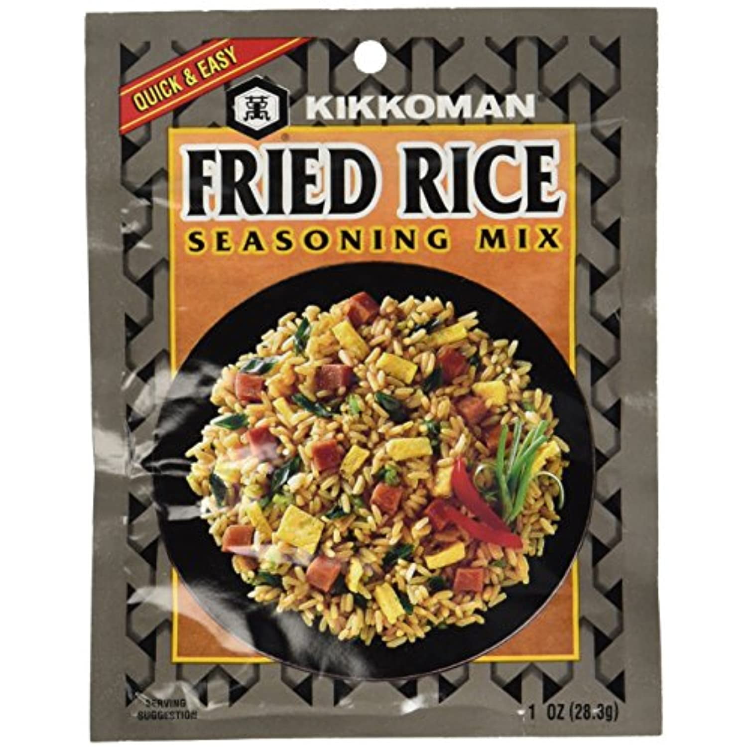 Kikkoman Fried Rice Seasoning Mix, 1-Ounce Pack (Pack Of 24) - Walmart.com