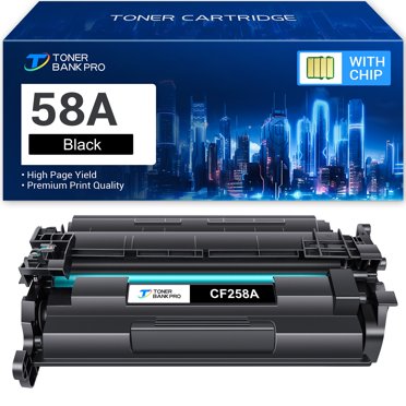 58A CF258A Compatible M404dn Black Toner Cartridge (With chip) for HP ...