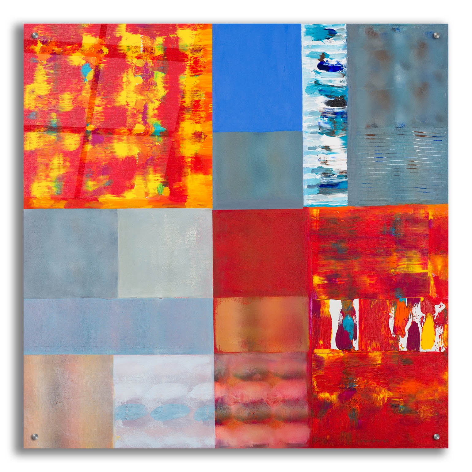 Epic Art 'Colors of the Storm' by Hooshang Khorasani, Acrylic Glass ...