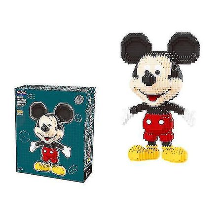 Action Toy Figures Mickey Mouse Diamond Building Blocks Mini 3d Model ...