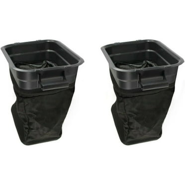 54 in. 3-Bin Soft Sided Lawn Mower Bagger - Walmart.com
