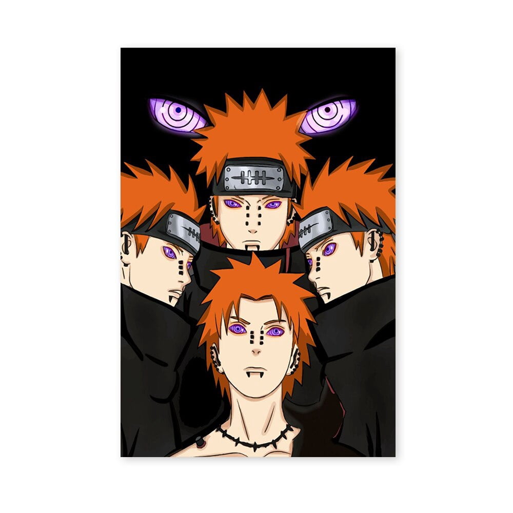 New Naruto Poster Kakashi Sasuke Itachi Uchiha Akatsuki Anime Character ...