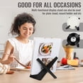 Cookbook Stand for Kitchen, Recipe Book Holder for Kitchen Counter ...