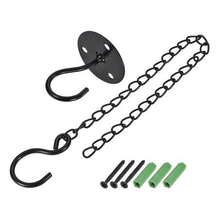 Uxcell S Shape Bracket 15cm Hanging Chain Extension Link Wall Mount ...