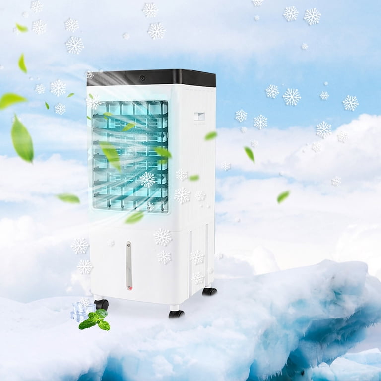 Evaporative Air Cooler With Ice Packs Swamp Cooler With 3.2 Gallon Tank ...