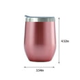 Clearance 360ml Stainless Steel Vacuum Insulated Tumbler Coffee