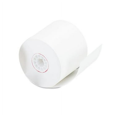 Universal Impact & injt Print Bond Paper Rolls, 0.5" Core, 2.25" x ...