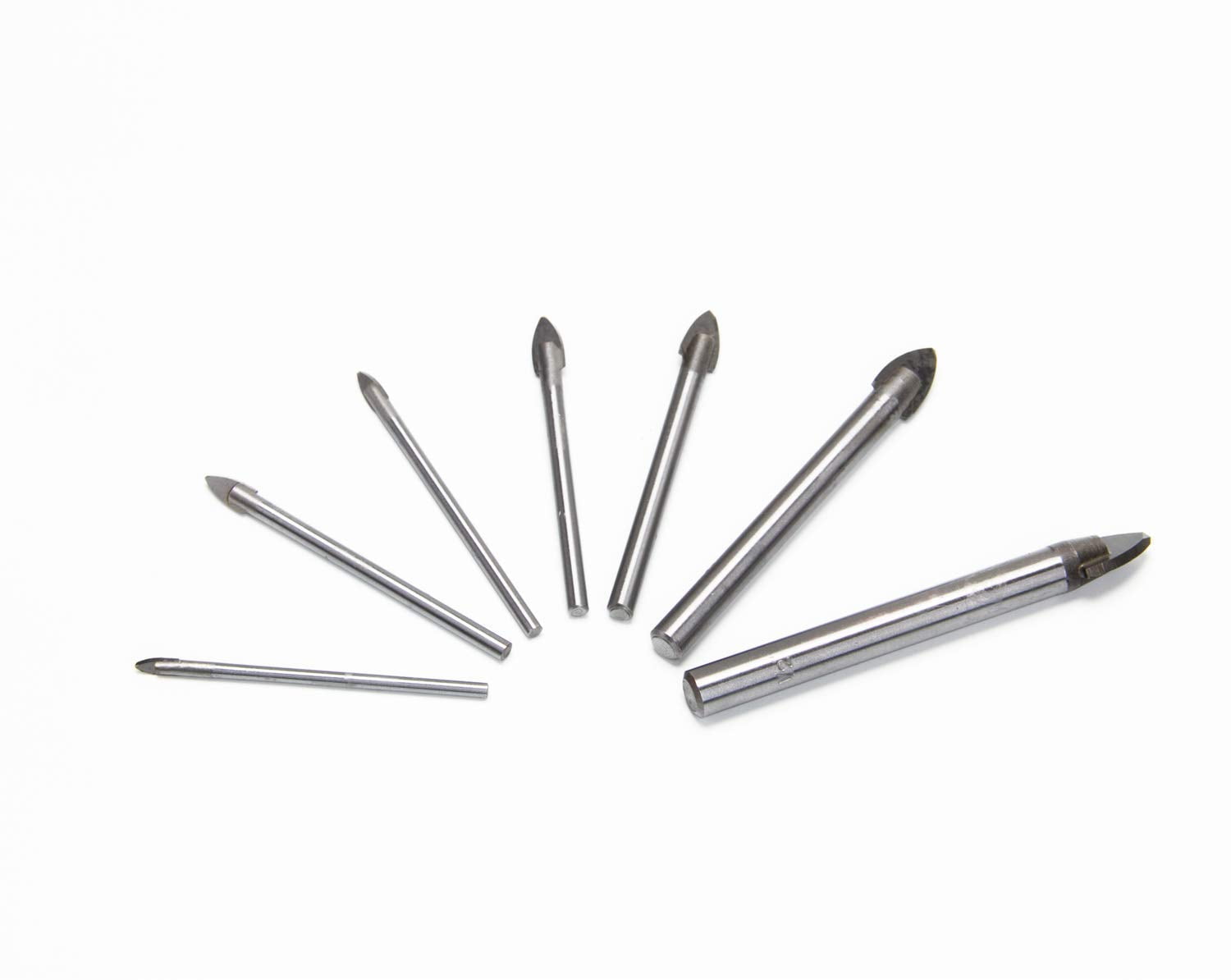 GOODSMANN 7PCS High Carbon Steel Drill Bits Set for Ceramic Tile Marble ...