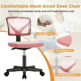 CONCETTA Ergonomic Mesh Office Chair, Armless, Rolling, Small Space ...
