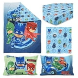 PJ Masks 4-Piece Time to Save the Day Toddler Bedding Set for Toddler ...