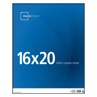 Mainstays 18x24 Basic Poster & Picture Frame, Black, Set of 6 - Walmart.com