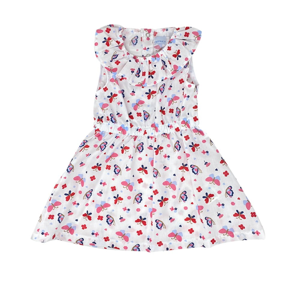 Vestido con Olan en escote Nenuco para bebé 3X años | Bodega Aurrera en ...