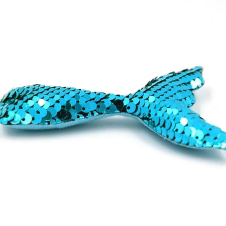 5 Pcs Paillettes Queue De Sirène Gâteau Toppers Joyeux Anniversaire ...