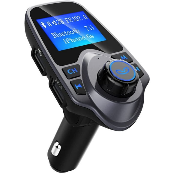 Car FM Transmitter with Bluetooth