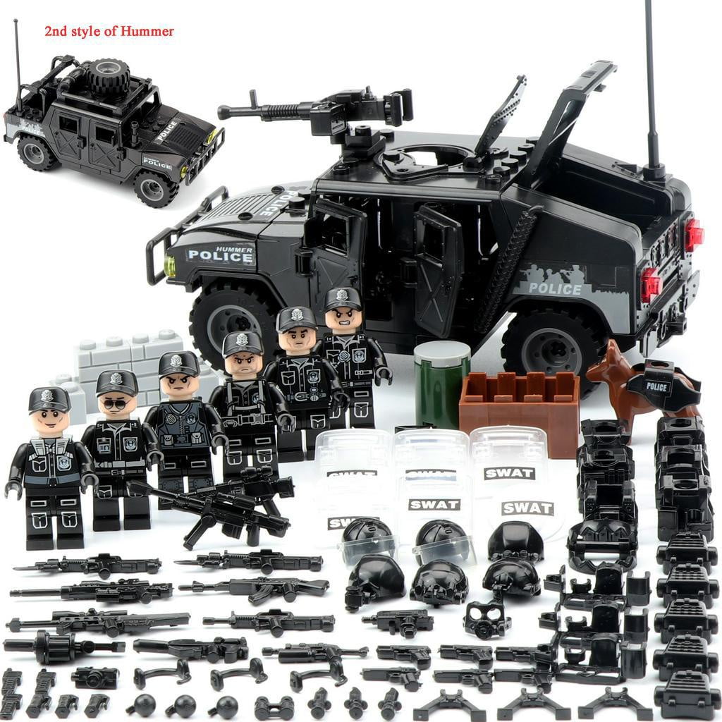 Juguetes Educativos : Construye Tu Lego Mundo Militar Con Nuevo Policía ...