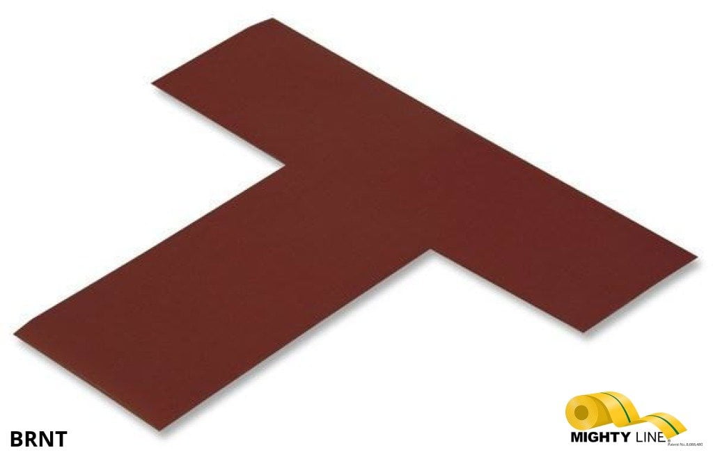 Mighty Line 2" Wide Solid BROWN T - Pack of 100 - Walmart.com
