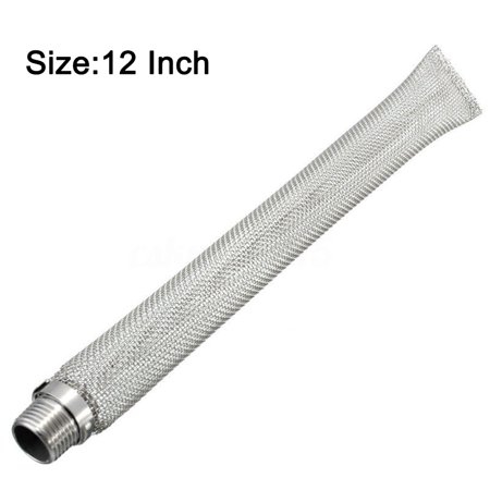 Pipe Mesh Tube Hops Beer Filter Bazooka Screen Stainless Steel Barware ...