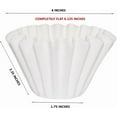 STARLIGHT- 100 Pack Coffee Filters 1-2 Cup Basket Paper Coffee Filters - Walmart.com