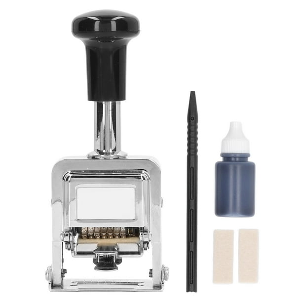 7 Digit Number Stamp Automatic Jump Number Stamp 7 Digit Self Inking ...