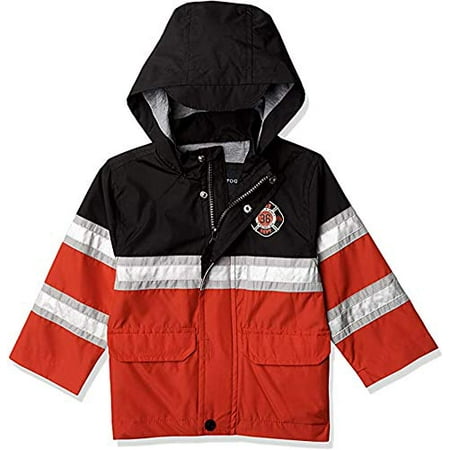 LONDON FOG Boys Little Man Rain Slicker Raincoat 2T, Red man | Walmart ...
