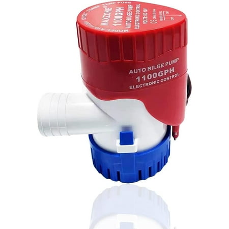 MAXZONE Mini Auto Bilge Pump with Electronic Switch Automatic ...