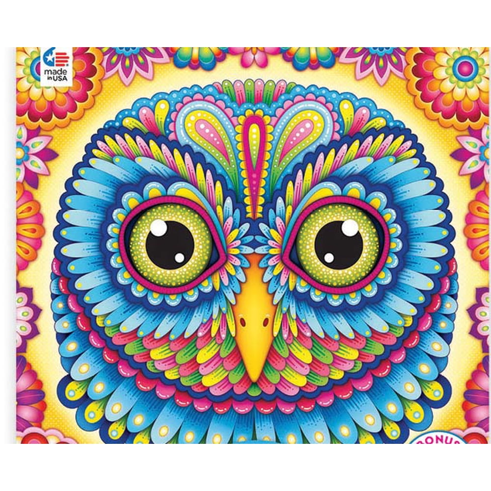Ceaco Groovy Animals Tropicalia Puzzle, 550 Piece - Walmart.com ...