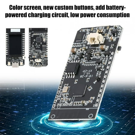 TTGO TDisplay ESP32 WiFi Dev Board 1.14in LCD, Color Screen, Custom Buttons, Low Power, PCB ...