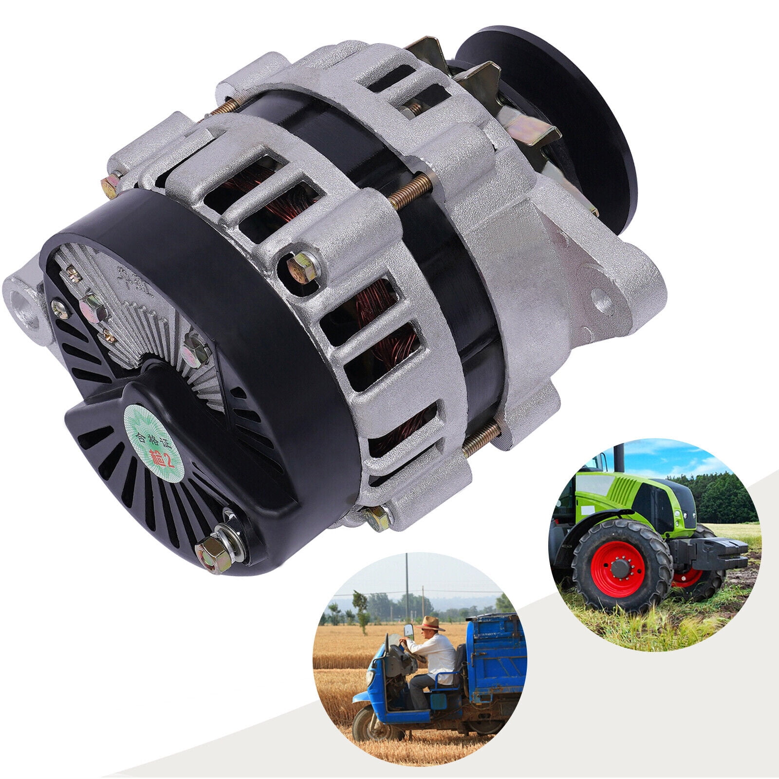 Miumaeov 2000W Brushless Permanent Magnet Generator Low Rpm PMA ...