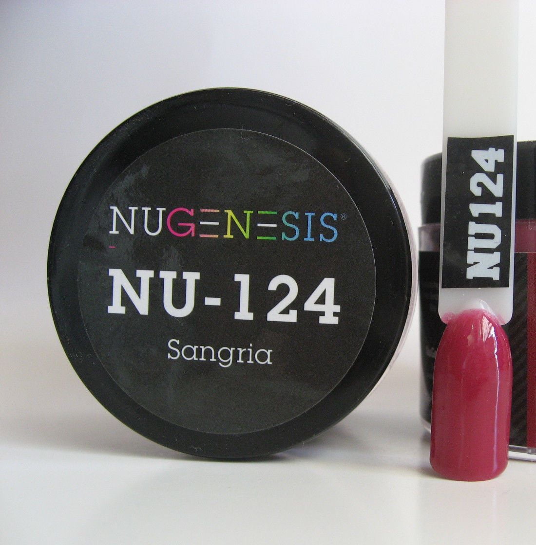 NUGENESIS Nail Color Dip Dipping Powder 1.5oz/jar - NU124 Sangria ...
